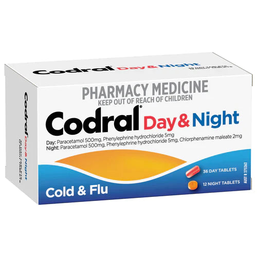 Codral PE Cold & Flu Day & Night 48 Tablets – NutriRX